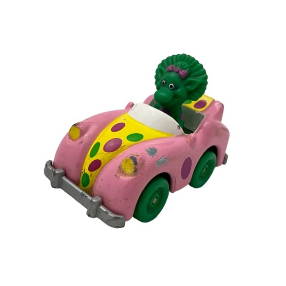 Toys | 1993 Barney Baby Bop Barbie Diecast Car The Lyons Group Diecast ...